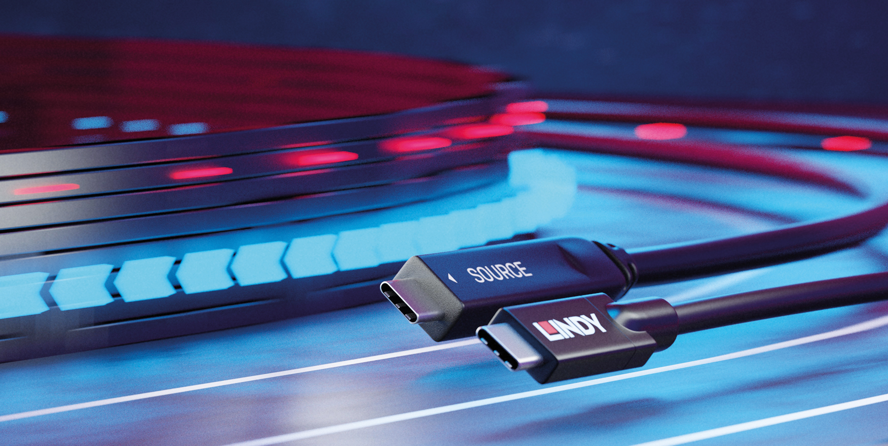 Lindy - German - Aktive USB-C-Kabel für große Distanzen
